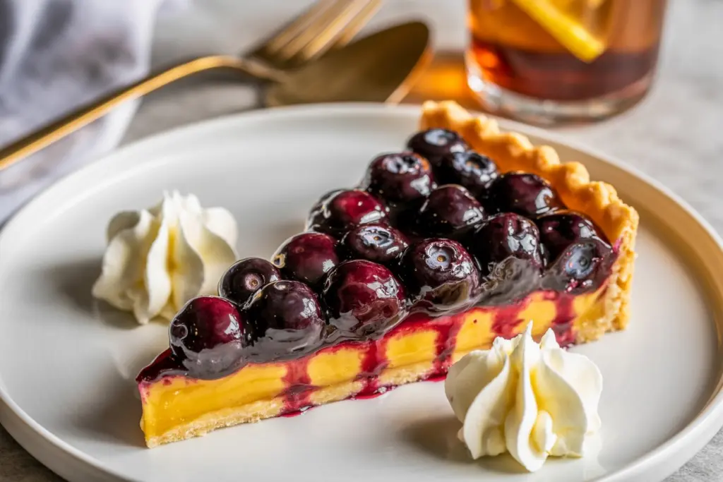 Blueberry Lemon Curd Tart ( Irresistible, and Easy To make)