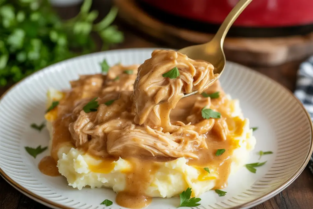 Easy Crock Pot Chicken And Gravy (7 Simple Steps)